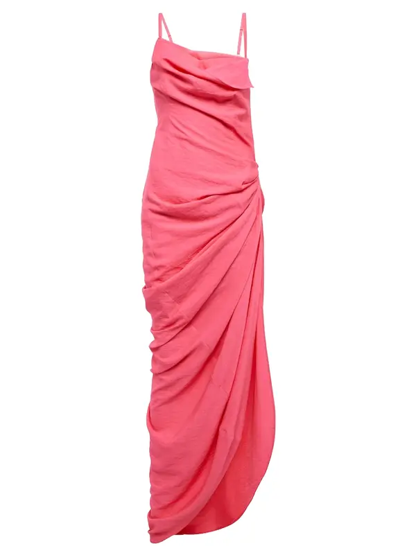 Jacquemus La Robe Saudade Maxi Dress - Pink