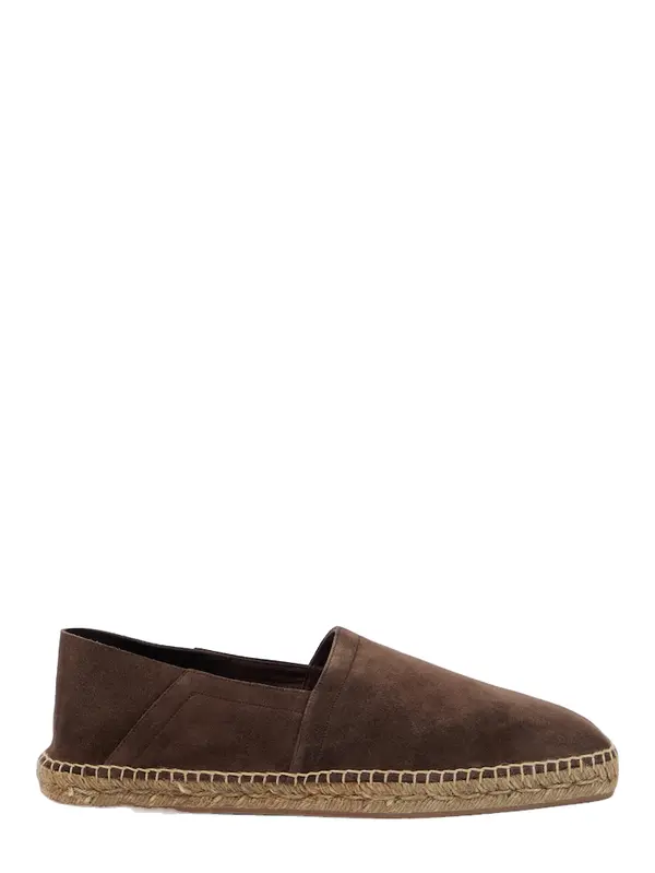 TOM FORD Barnes Suede Espadrilles - Brown