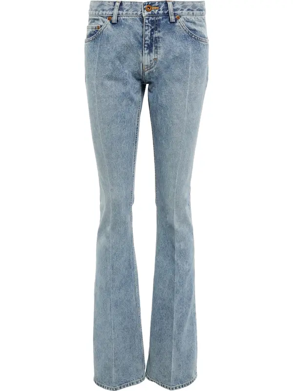 PETAR PETROV Gus Low-rise Jeans - Blue