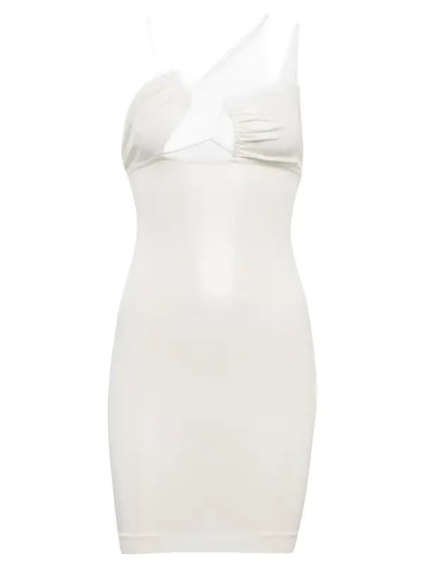 NENSI DOJAKA Cutout Bodycon Mini Dress - White