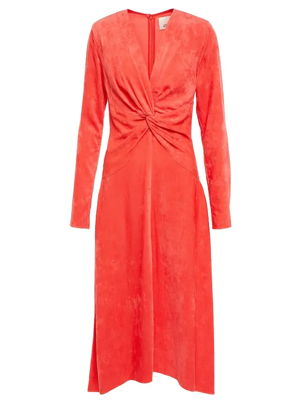 Isabel Marant Havena Midi Dress - Orange
