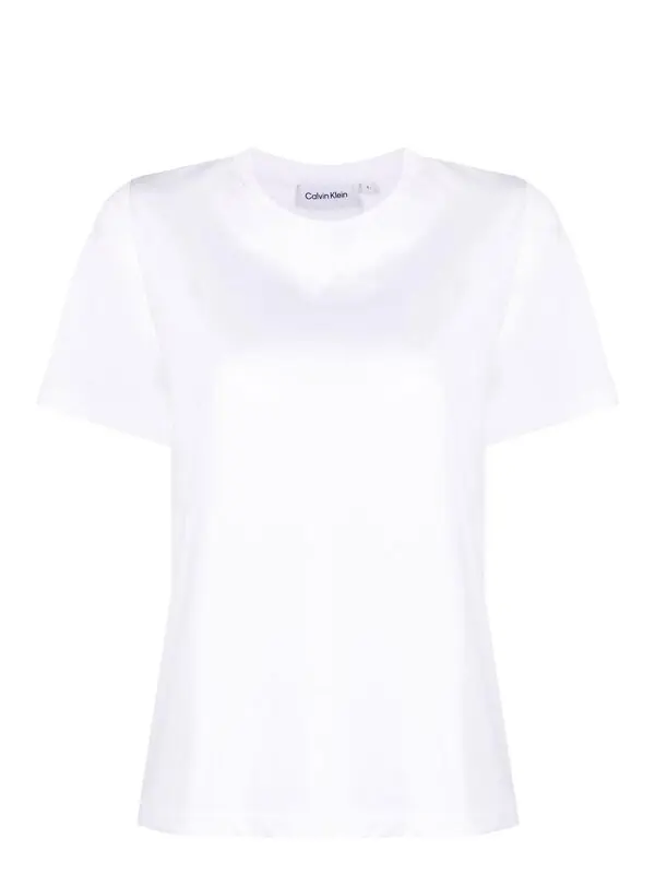 Calvin Klein Plain Cotton T-shirt - White