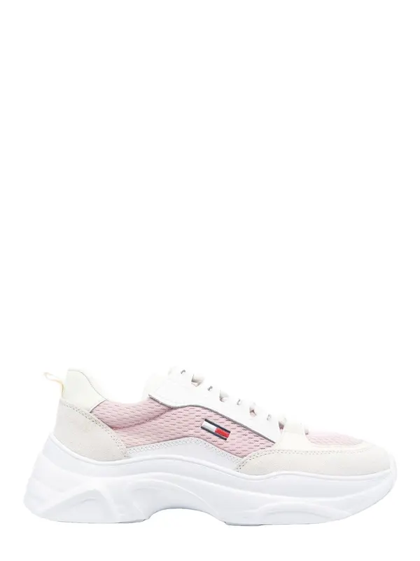 Tommy Hilfiger Lace-up Low-top Sneakers - Pink