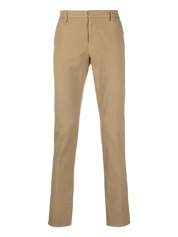 DONDUP Straight-leg Chino Trousers - Neutrals