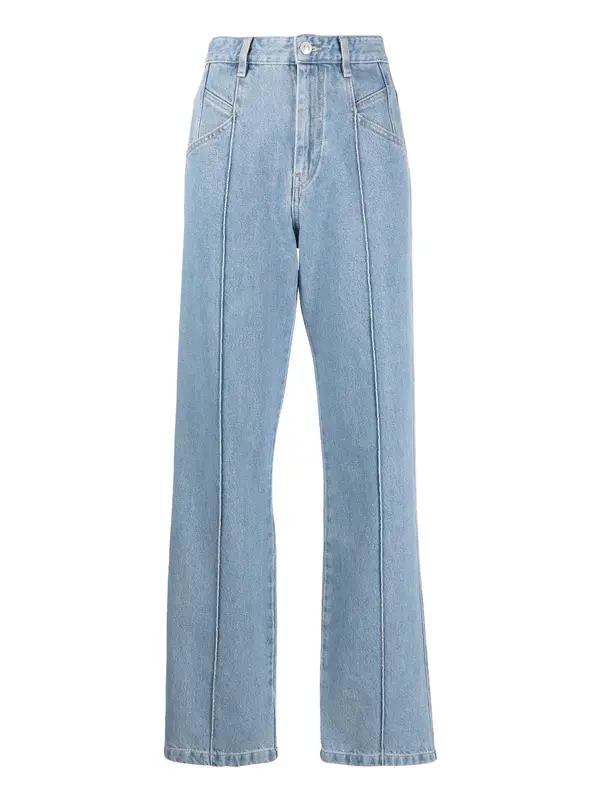Isabel Marant Nadege Straight-leg Jeans - Blue