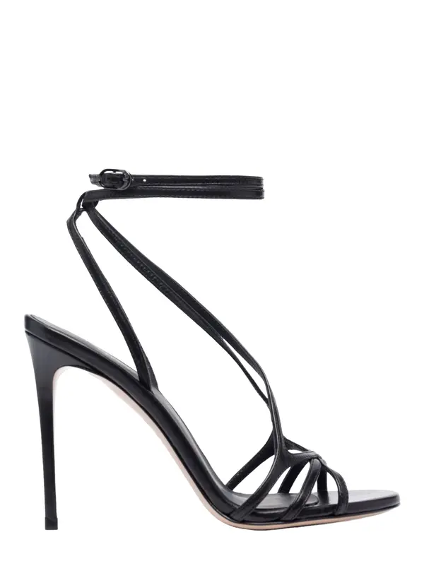 LE SILLA Belen 110mm Sandals - Black