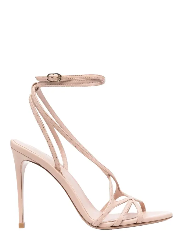 LE SILLA Belen 110mm Sandals - Neutrals