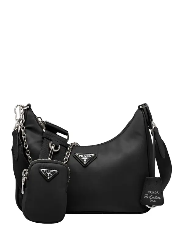 Prada Re-edition 2005 Shoulder Bag - Black