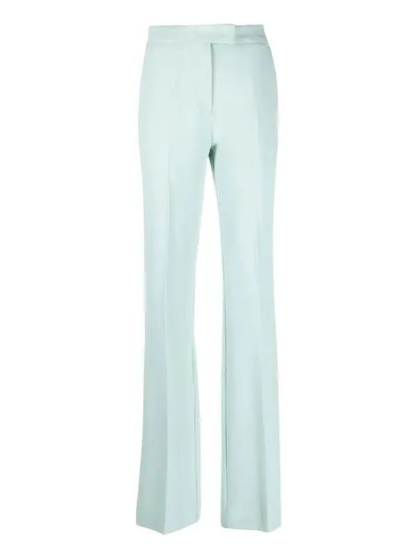 TWINSET Pressed-crease Tailored Trousers - Green