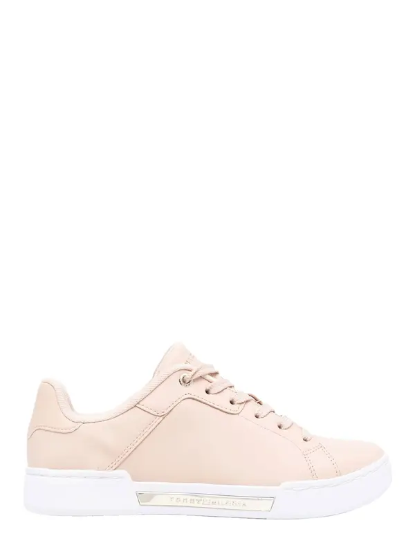 Tommy Hilfiger Monogram Charm Low-top Sneakers - Pink