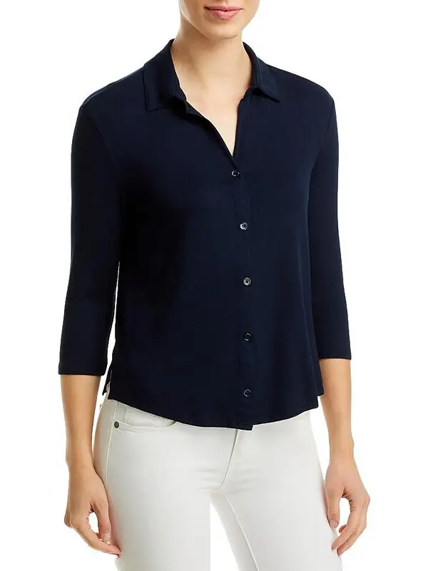 Majestic Filatures Soft Touch Shirt - Marine