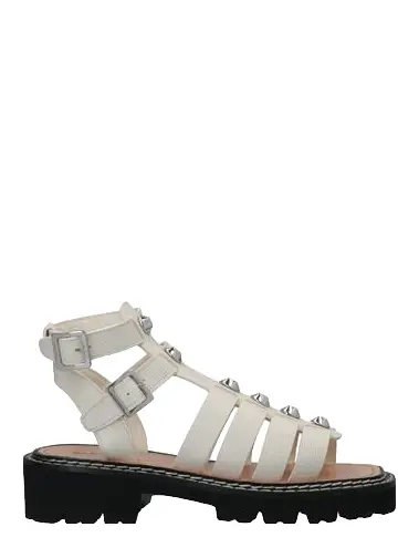 Sandro Gladiator Sandals - White
