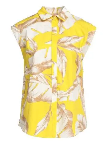 TWINSET Cotton Poplin Shirt - Yellow