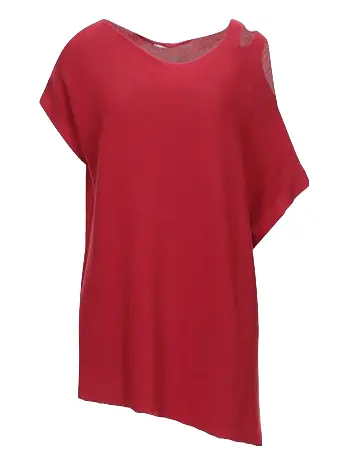 Rossopuro Knitted Lightweight Top - Red