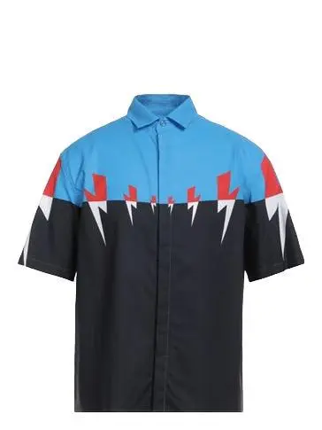 Neil Barrett Shirt Size Cotton - Blue