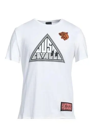 Just Cavalli T-shirt Size Cotton, Polyester - White