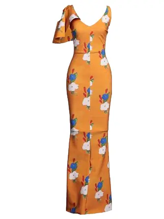Chiara Boni La Petite Robe Maxi Dress - Orange