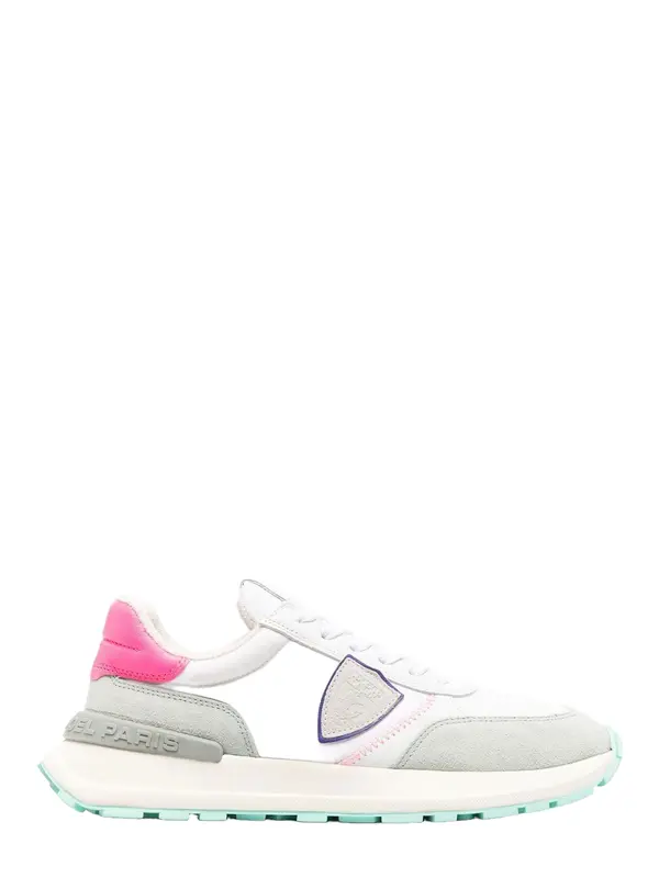 Philippe Model Logo-patch Low-top Sneakers - White