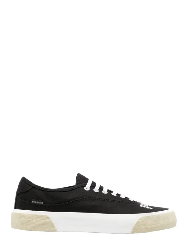 Palm Angels Logo Skaters Sneakers - Black