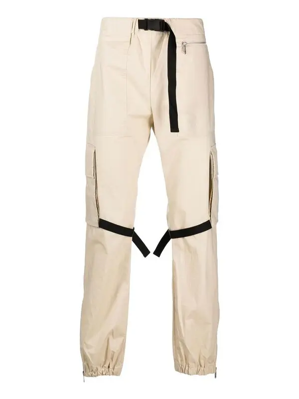 Off-White Buckle-fastened Cargo Pants - Neutrals