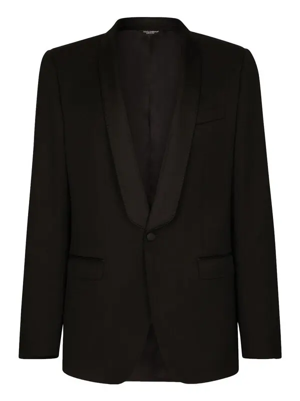 Dolce & Gabbana Sicilia-fit Single-breasted Blazer - Black