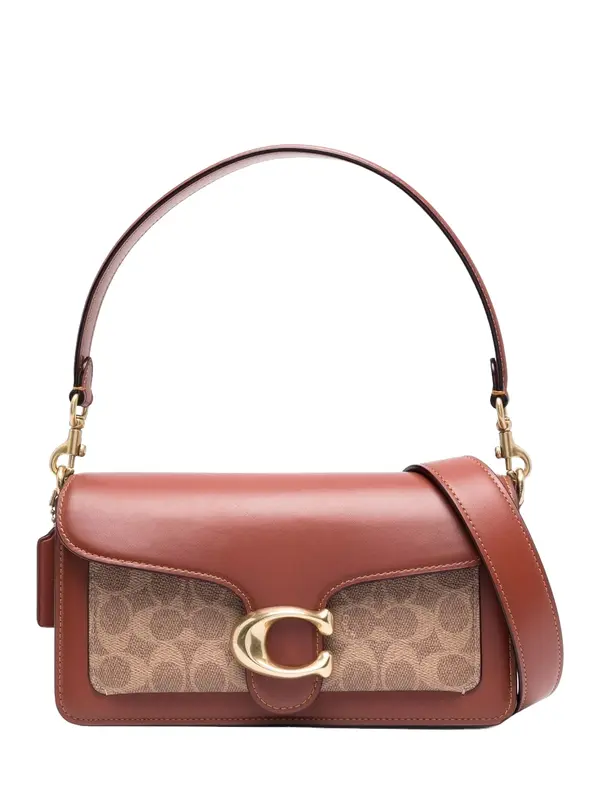 COACH Tabby Leather Shoulder Bag - Brown
