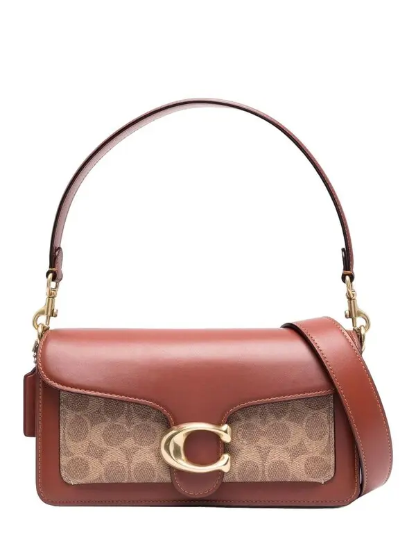 COACH Tabby Leather Shoulder Bag - Brown
