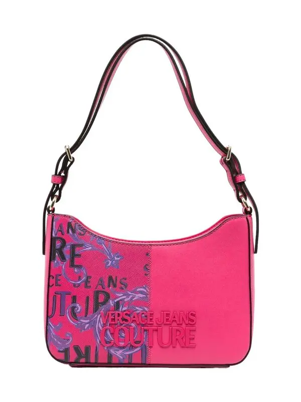 Versace Barocco Print Shoulder Bag - Pink