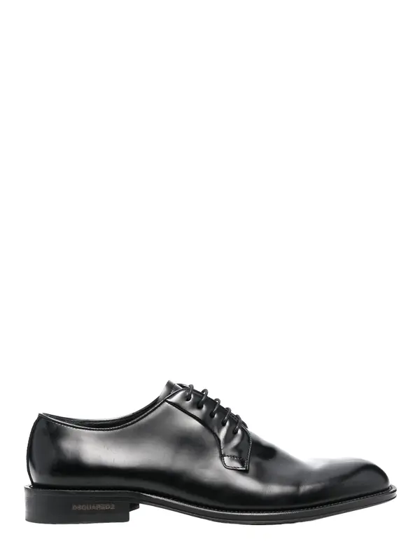 Dsquared2 Leather Derby Shoes - Black