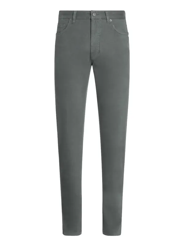 Zegna Roccia Slim-fit Jeans - Grey