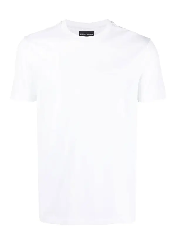 Emporio Armani Cotton Short-sleeve T-shirt - White