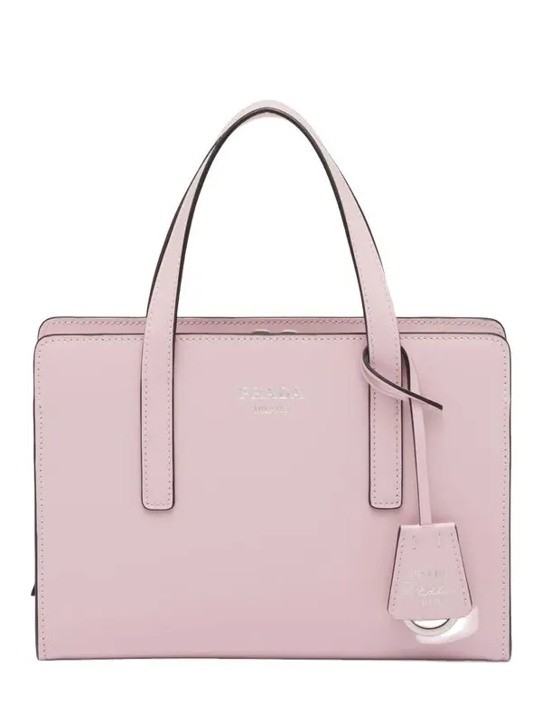 Prada Re-edition 1995 Brushed-leather Mini Handbag - Pink