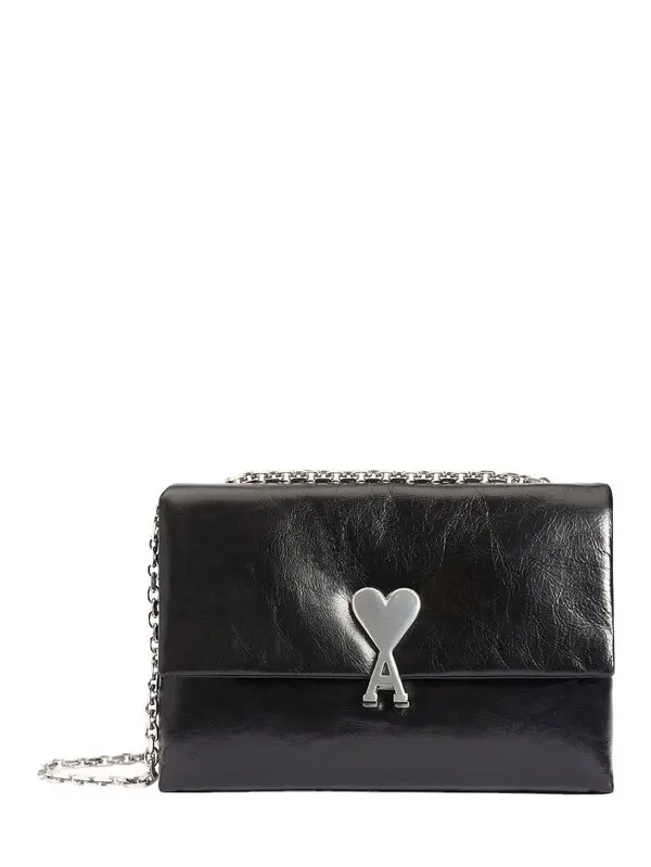 Ami Voulez-vous Shoulder Bag - Black