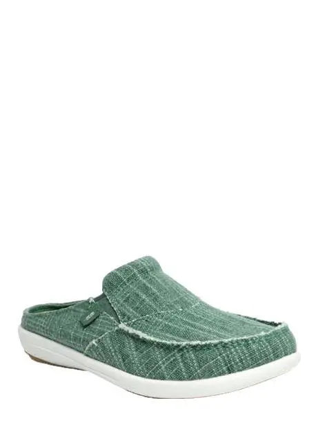 REVITALIGN Siesta Canvas Slip-on Shoe - Cilantro
