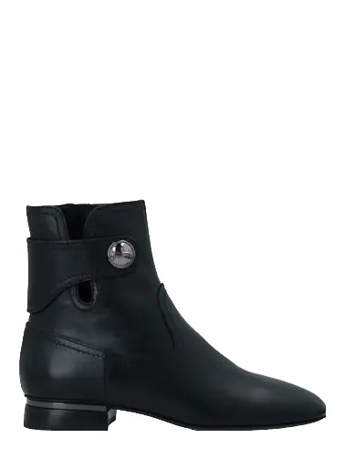 TOD'S Leather Ankle Boots - Black
