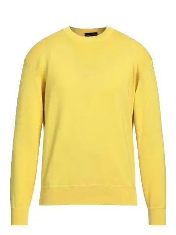 ROBERTO COLLINA Sweater In Cotton, Nylon, And Elastane - Yellow