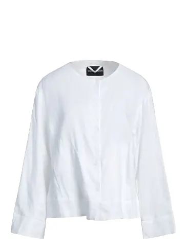 Emporio Armani Single-breasted Linen Blazer - White