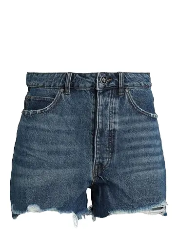 John Richmond Denim Hot Pants - Blue