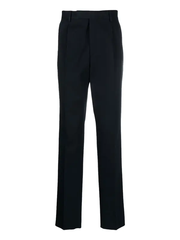 Zegna Straight-leg Tailored Trousers - Blue