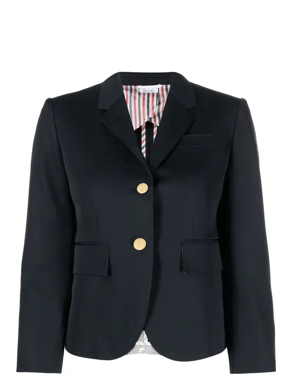 Thom Browne Single-breasted Blazer - Blue