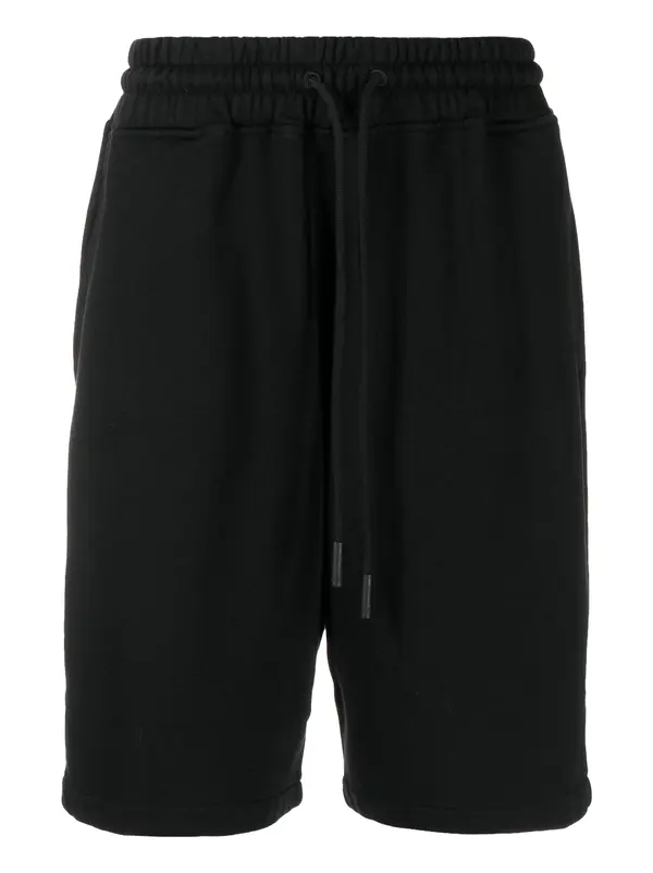 COUNTY OF MILAN Marcelo Burlon Knee-length Track Shorts - Black