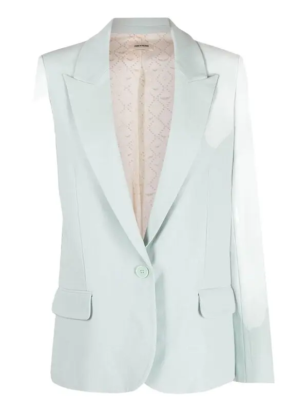 Zadig&Voltaire Single-breasted Blazer - Blue