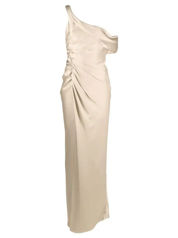 Simkhai One-shoulder Maxi Dress - Neutrals