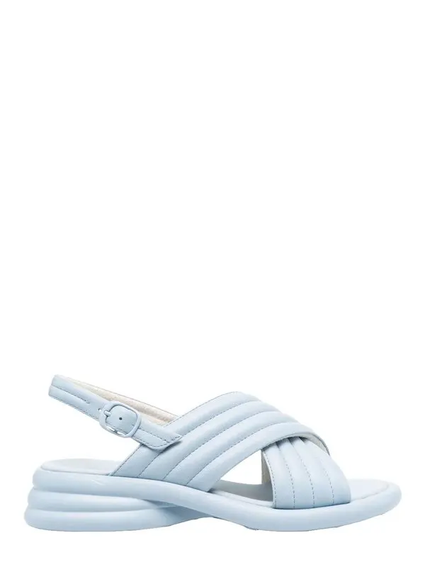 Camper Spiro Cross-strap Sandals - Blue