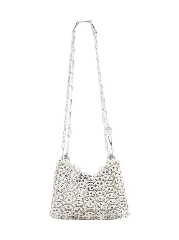 Rabanne Nano 1969 Icon Shoulder Bag - P040 Silver