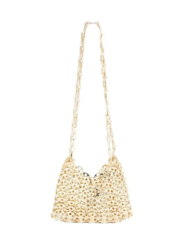 Rabanne Nano 1969 Icon Shoulder Bag - P711 Light Gold