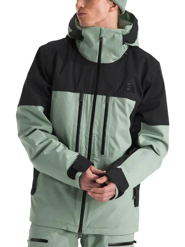The North Face Chakal Waterproof Hooded Jacket - Slate Moss/tnf Black