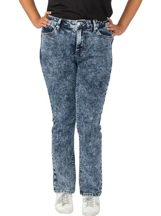 SLINK JEANS High-waist Straight-leg Jeans - Bristol