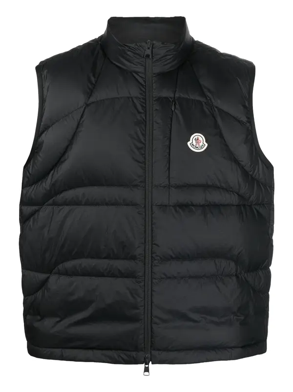 Moncler Cursa Padded Gilet - Black
