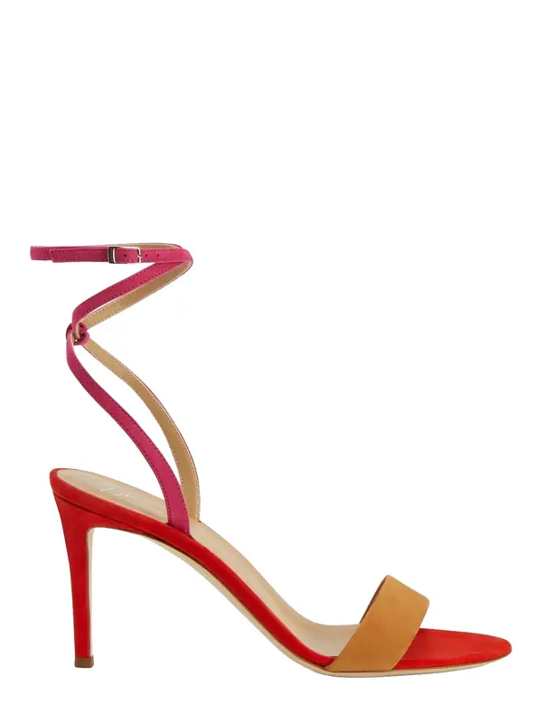 GIUSEPPE ZANOTTI 85mm Erwan Sandals - Red